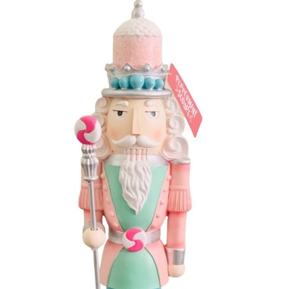 Peppermint Square | Holiday | Peppermint Square 8 Inch Pinkaqua Pastel ...